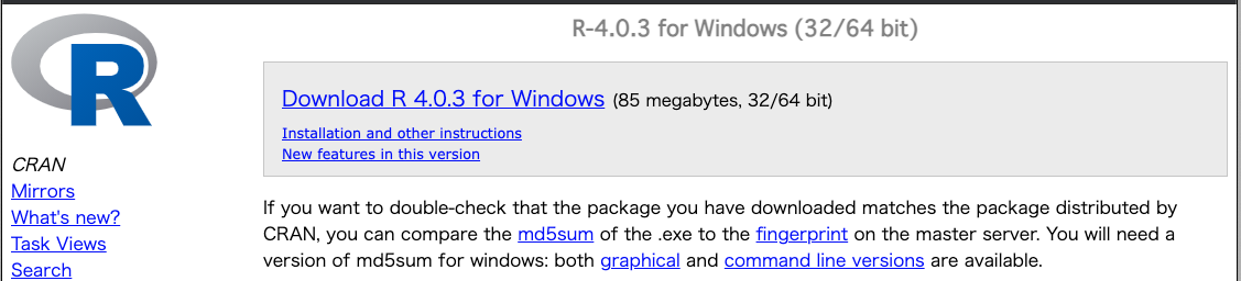 2 RとRStudioのインストール | 社会調査のためのR入門